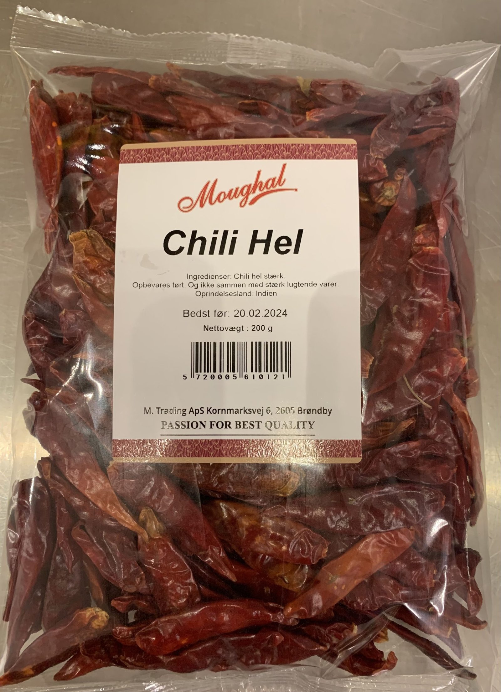 Red chilli whole, Moughal/Kalra- 200gm – Grobasket internet supermarket ...